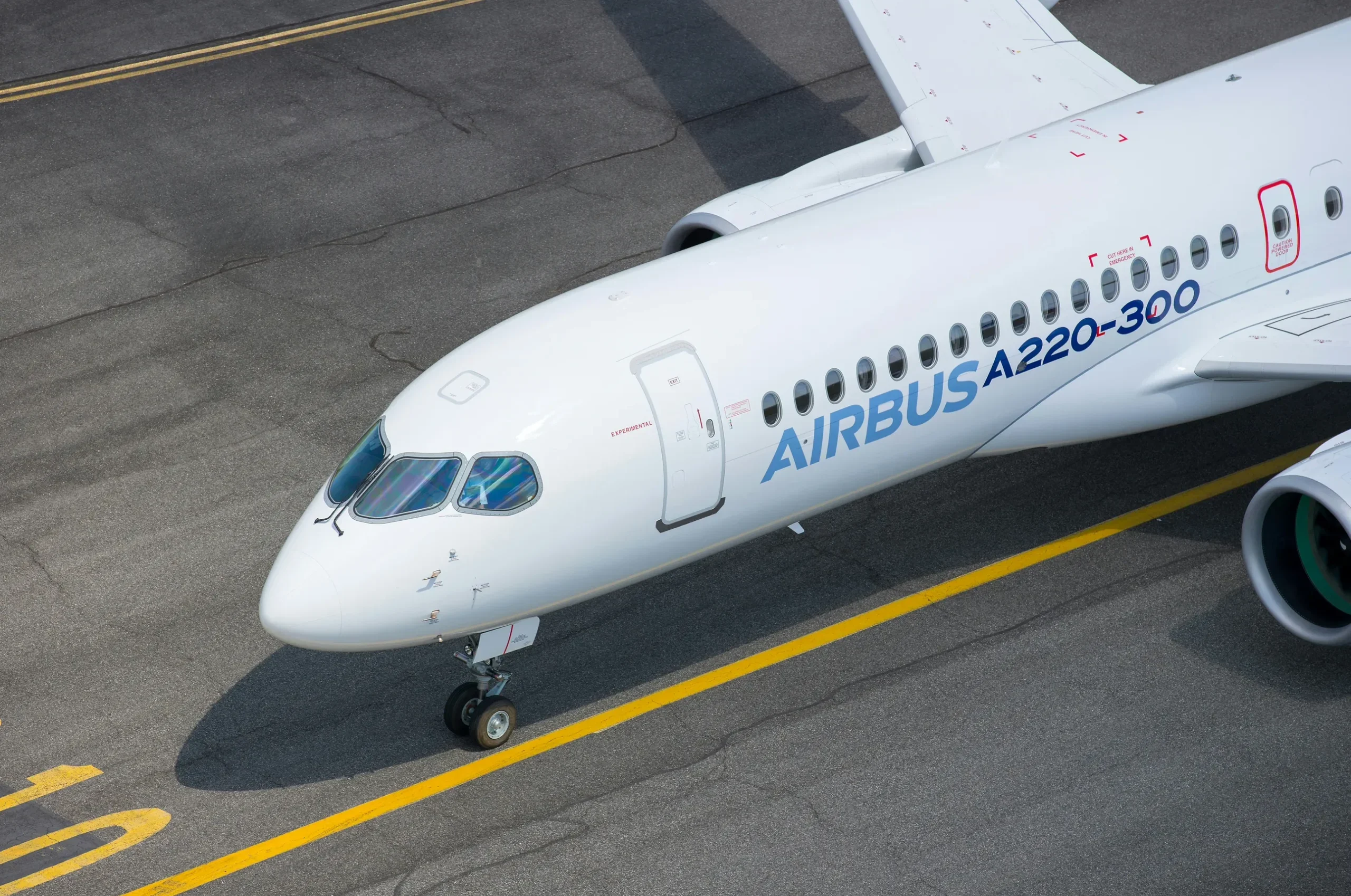 Airbus A220 medium haul aircraft charter - Jet Rose