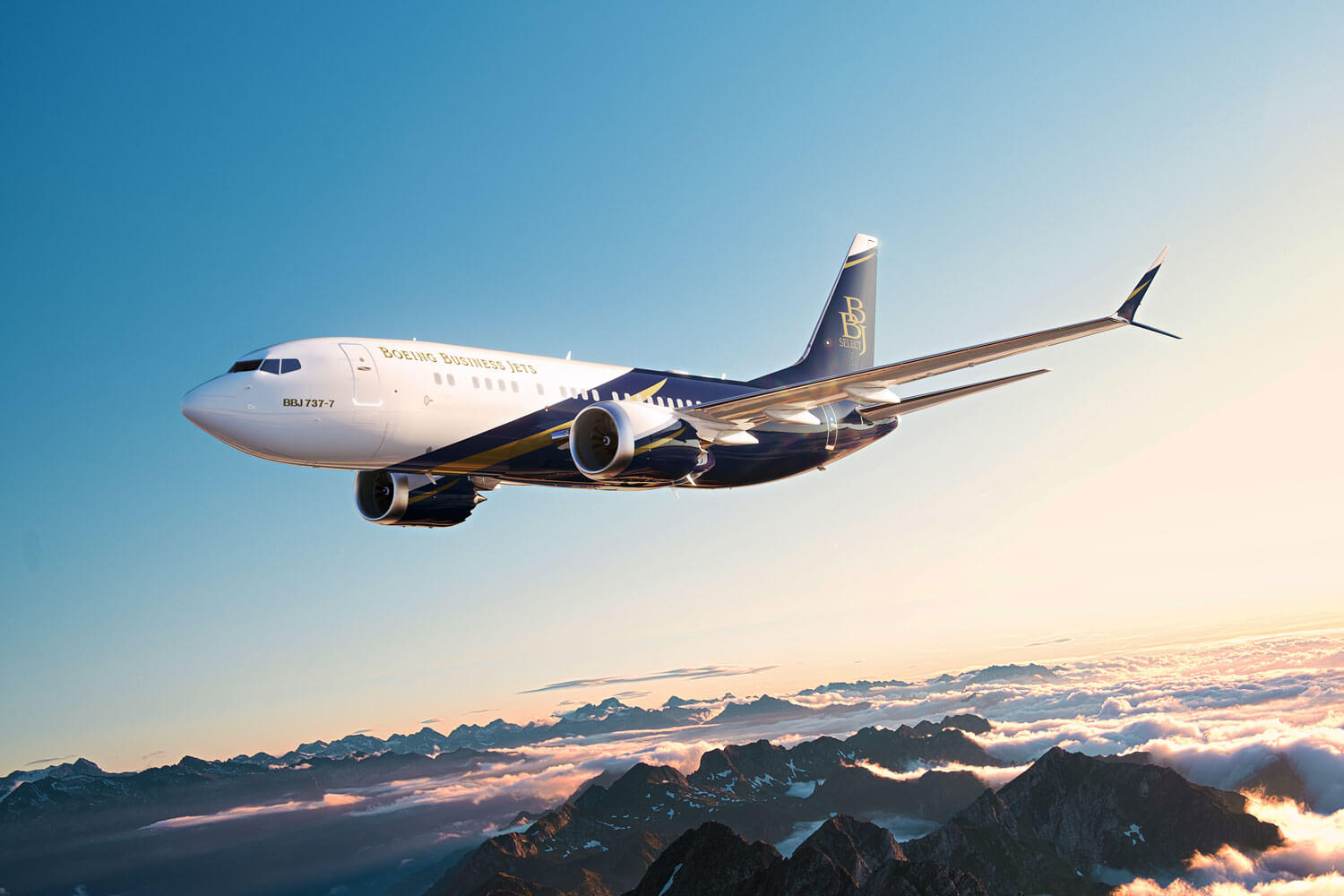 Boeing Business Jet (BBJ) - Jet Rose