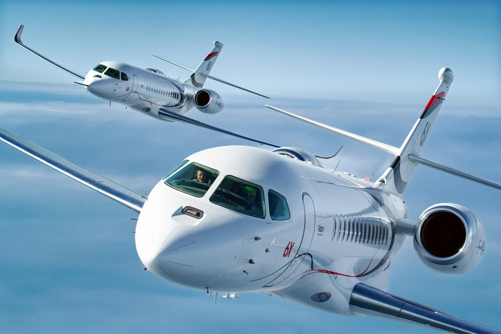 Falcon 6x ultra log range private jets charter - Jet Rose