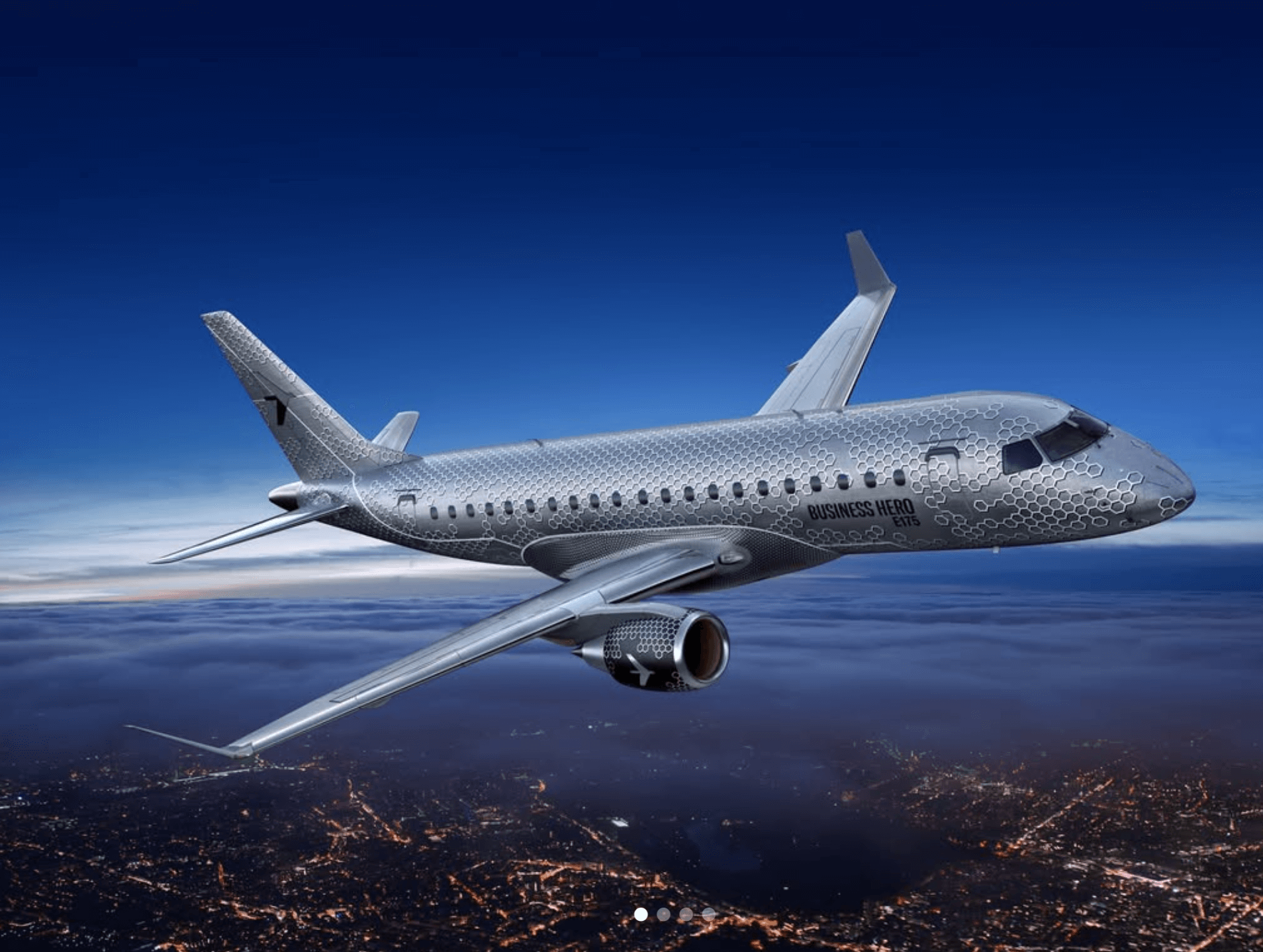 Embraer 175 regional aircraft - Jet Rose