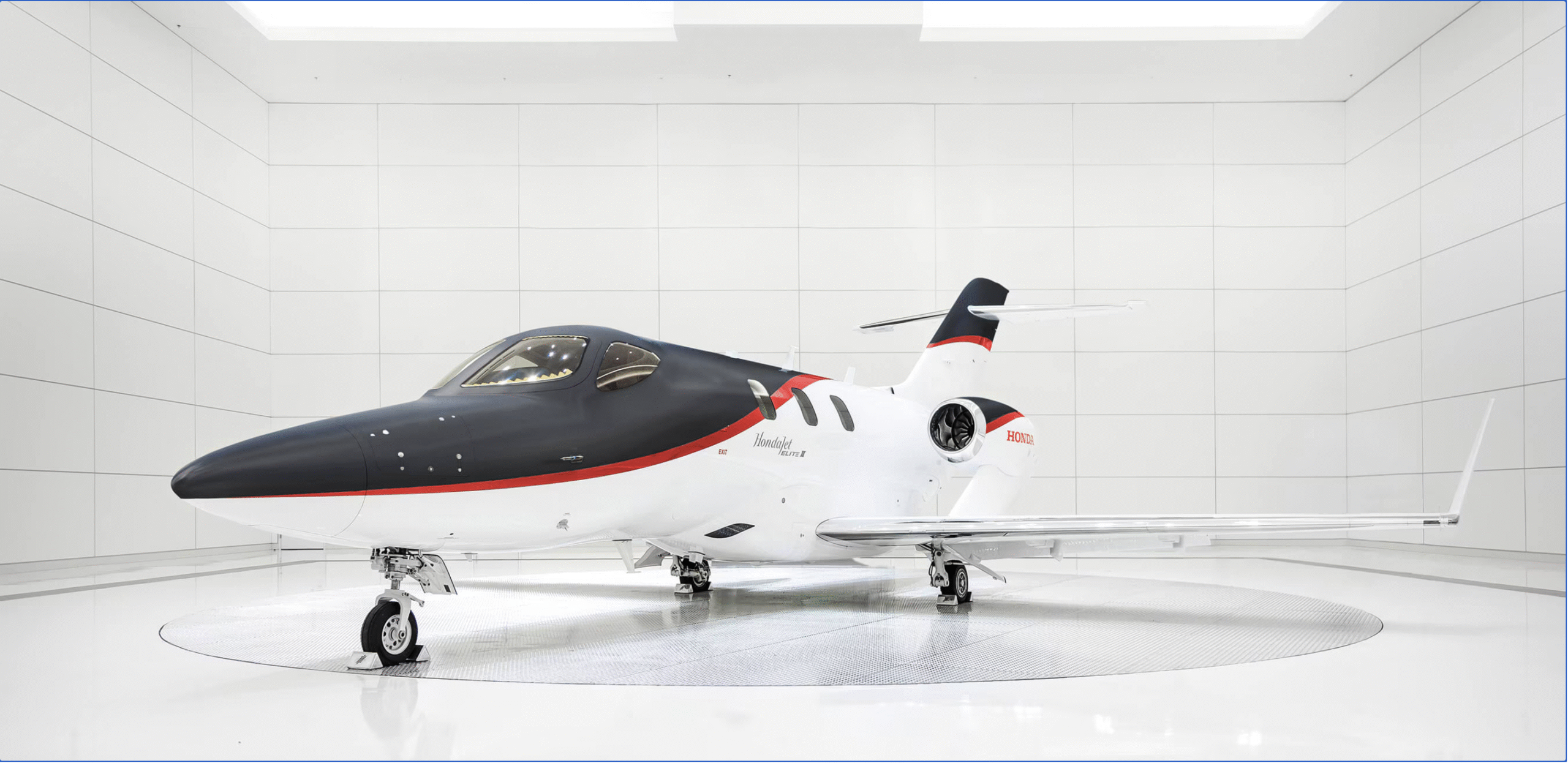 HondaJet Elite II ultra light private jet - Jet Rose